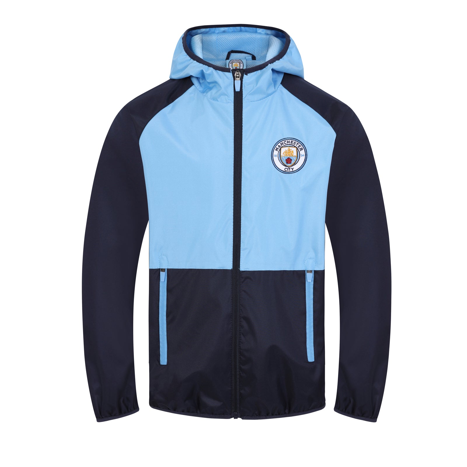 Manchester City FC Boys Shower Jacket